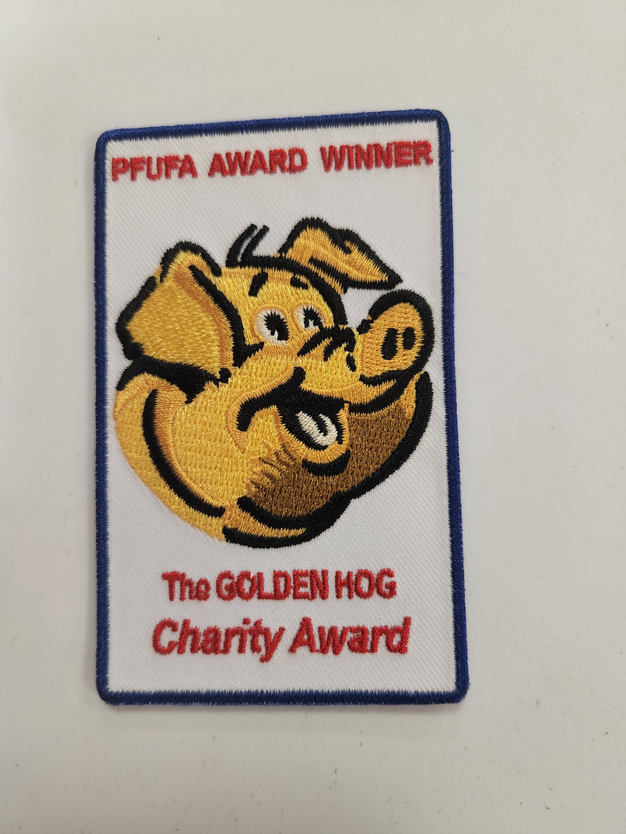 Golden HOG Award Patch – PFUFA Store